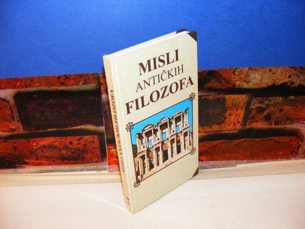 Misli antičkih filozofa 2003 tvrd povez 18,5 cm stanje vrlo dobro, bez