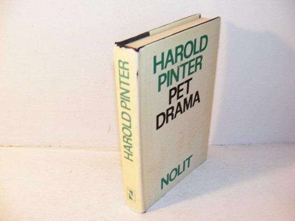 PET DRAMA Harold PinterIzdavac : Nolit 1982, tvrdi povez, 277 strana
