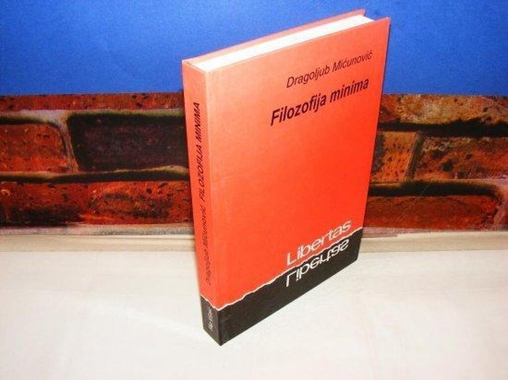 Filozofija minima dragoljub mićunović 2001 filip višnjic beograd tvrd