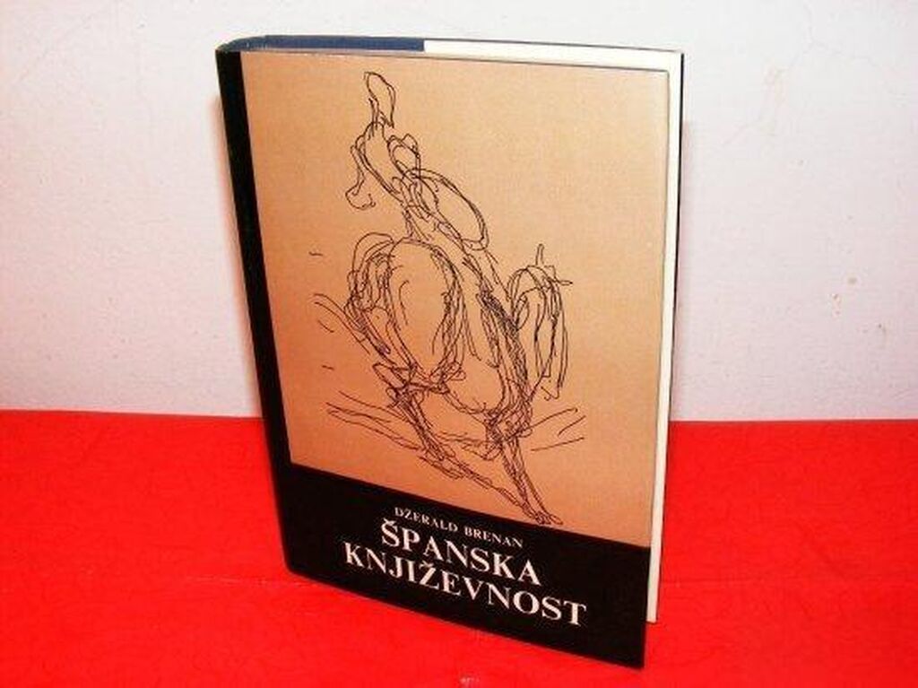 Španska književnost – Džerald Brenan Beograd 1970, tvrdi povez sa
