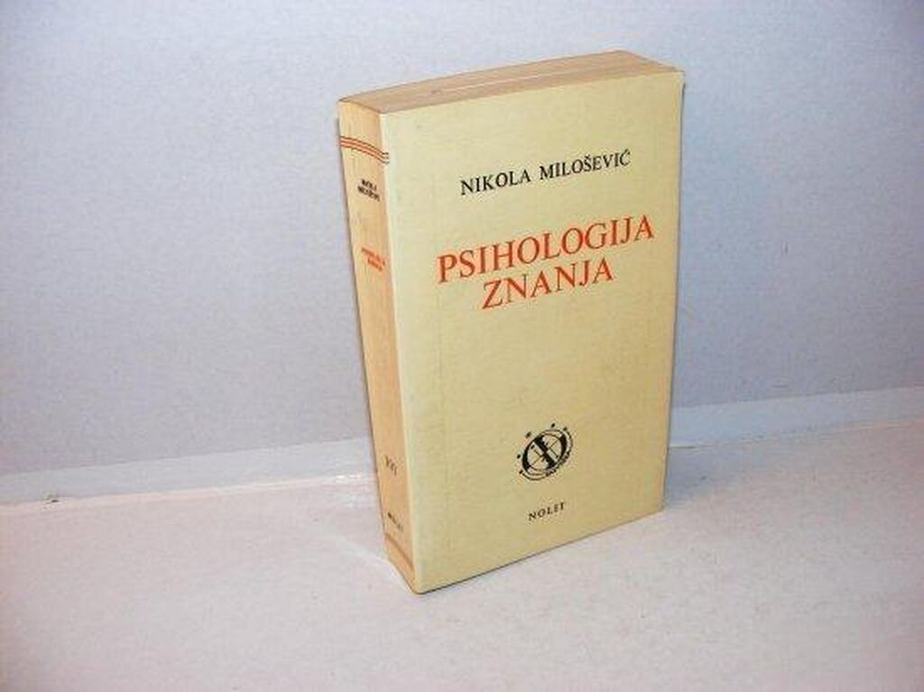PSIHOLOGIJA ZNANJA Nikola Miloševićnolit 1989mek povezna predlistu