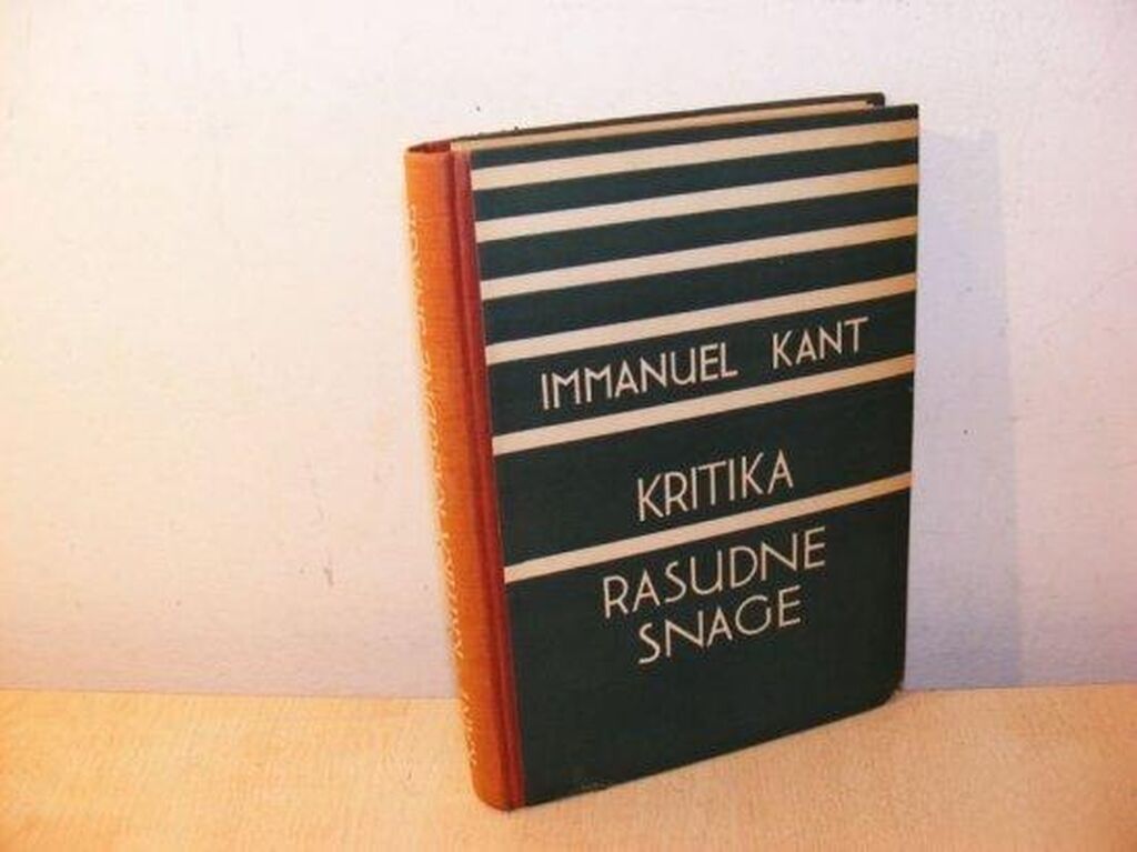 KRITIKA RASUDNE SNAGE - IMMANUEL KANT Obim strana: 350 Format: 14.4 x