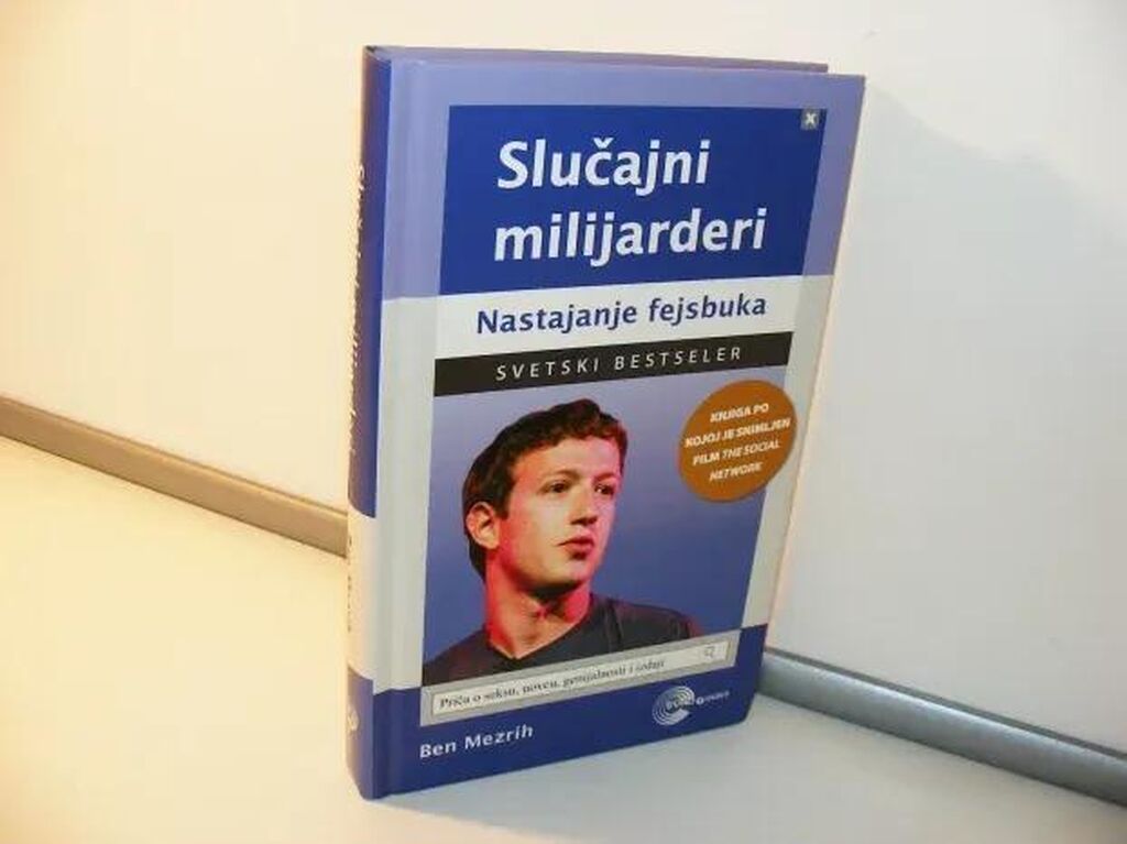 SLUČAJNI MILIJARDERI nastajanje fejs buka Ben Mezrih Evro giunti