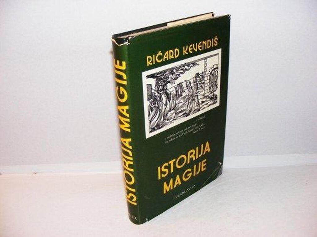 Istorija magije ričard kevendiš 1979 jugoslavija beograd tvrd povez