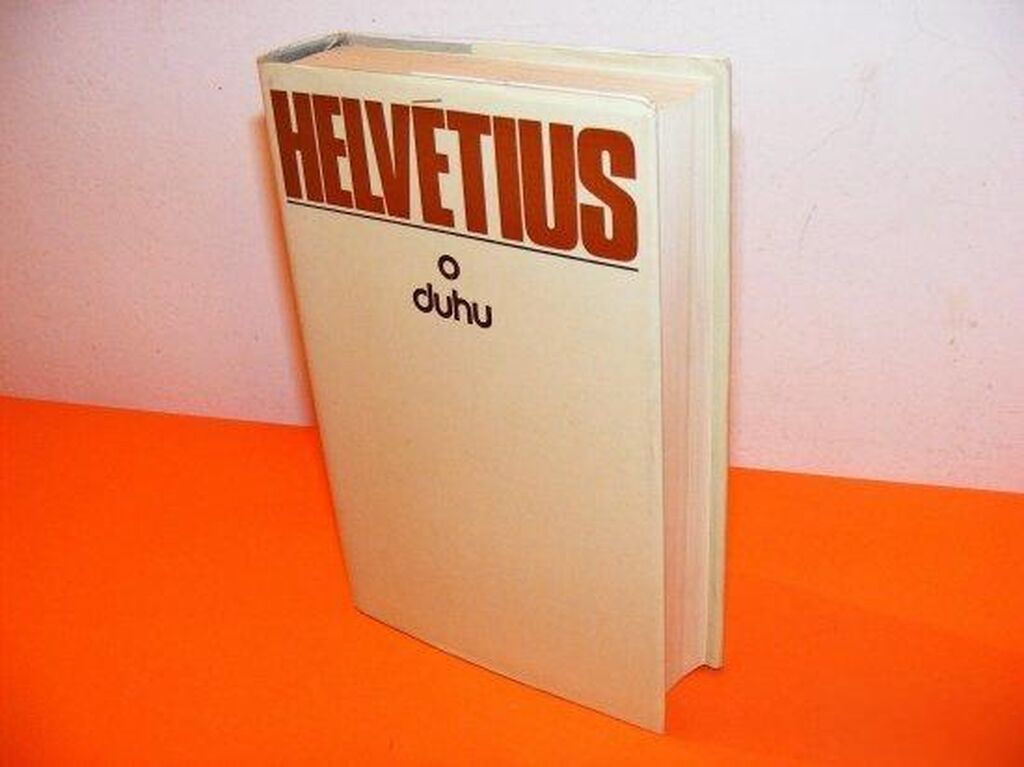 O duhu - Claude-Adrien Helvetius Tvrd povez sa zaštitnim omotom