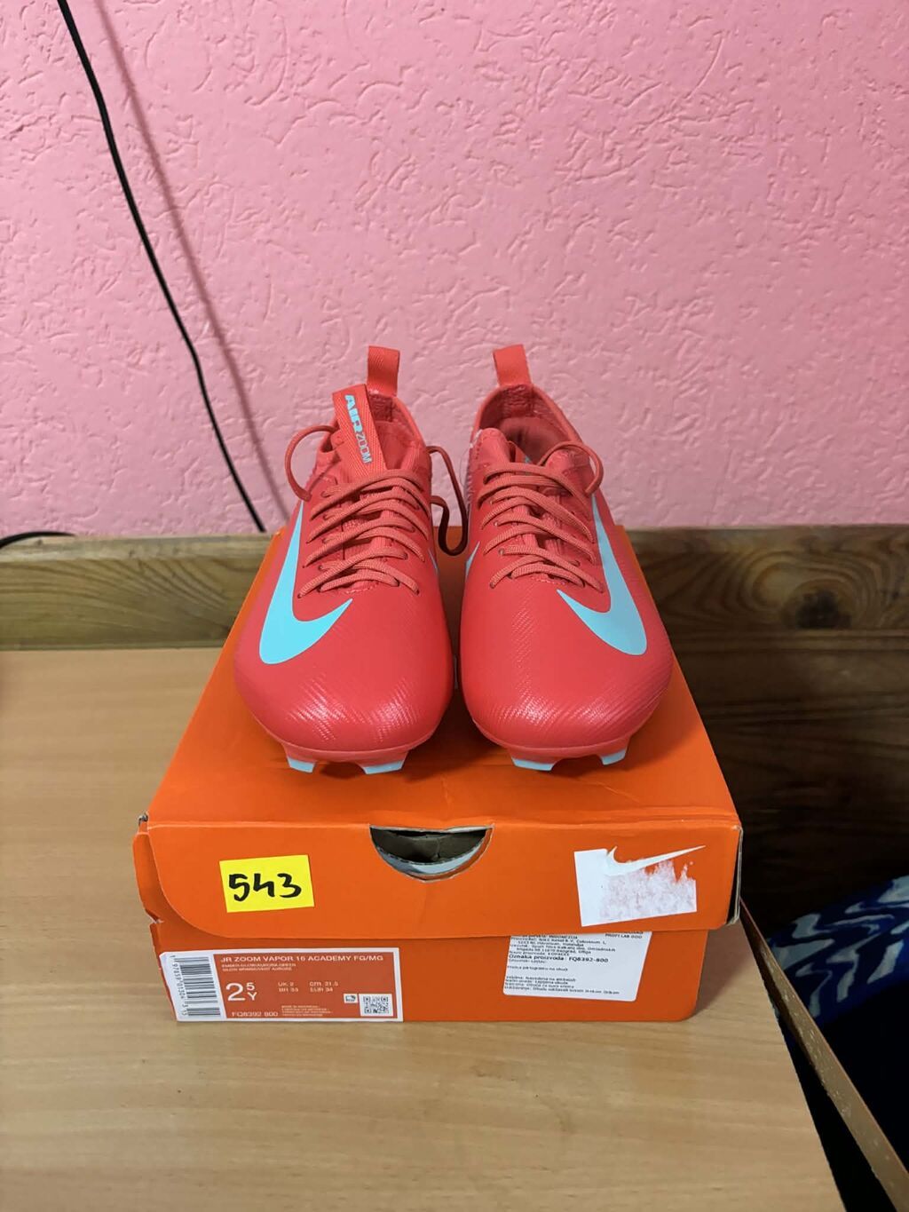 Nike JR Zoom Vapor 15 Academy FG/MG kopačke za decu - Model: JR Zoom