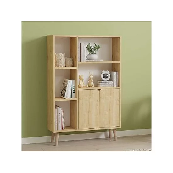 HANAH HOME POLICA ZA KNJIGE LUMO SAPPHIRE OAK CENA