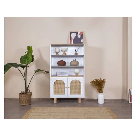 HANAH HOME POLICA ZA KNJIGE BOHEM WHITE OAK CENA