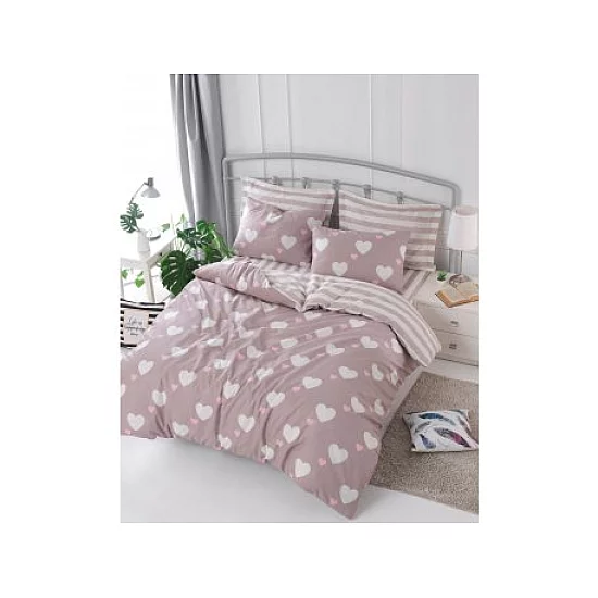 L`ESSENTIEL MAISON POSTELJINA (260X220) HERZ DUSTY ROSE CENA