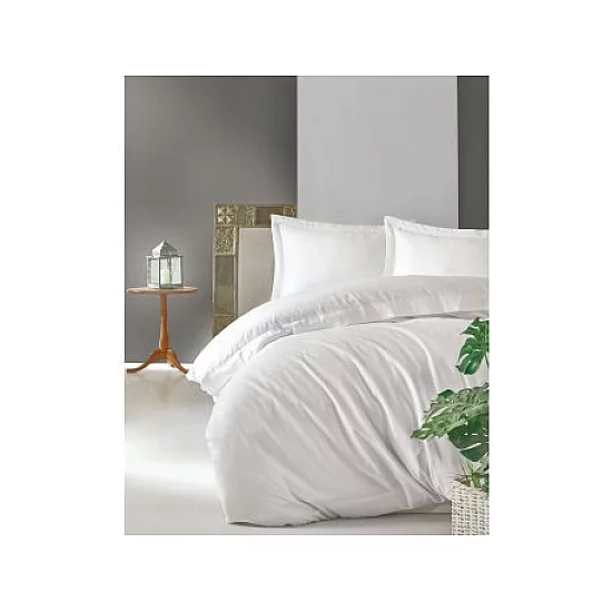 L`ESSENTIEL MAISON SATENSKA POSTELJINA (240 X 220) ELEGANT WHITE CENA
