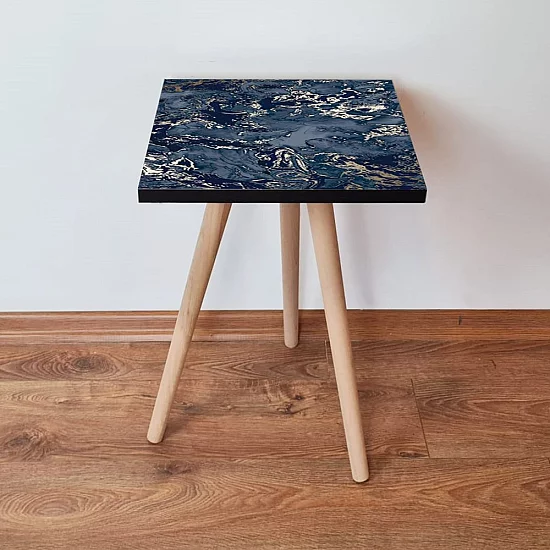 HANAH HOME POMOĆNI STOČIĆ SHP278 NAVY BLUE CENA