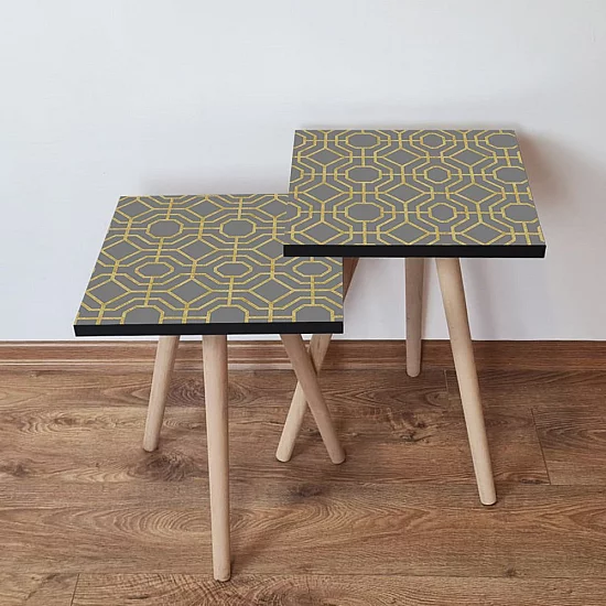 HANAH HOME SET 2 STOČIĆA 2SHP238 YELLOW CENA