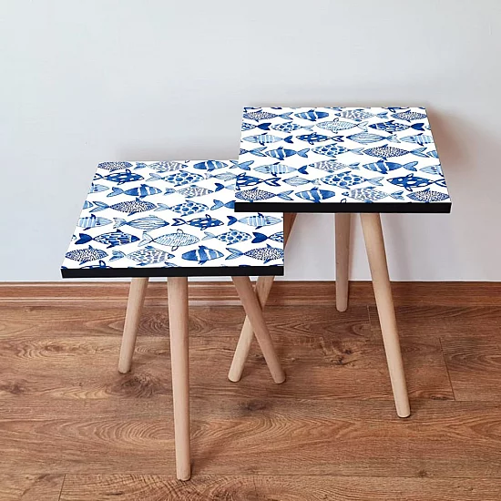 HANAH HOME SET 2 STOČIĆA 2SHP277 NAVY BLUE CENA