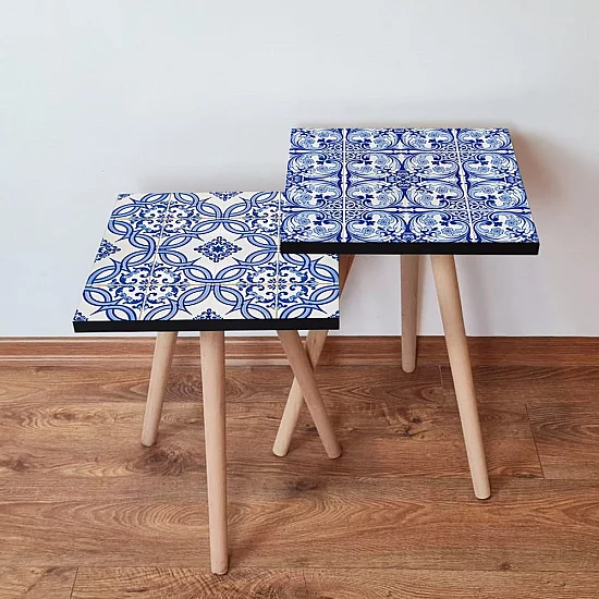 HANAH HOME SET 2 STOČIĆA 2SHP409 NAVY BLUE CENA