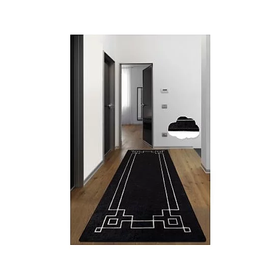 CONCEPTUM HYPNOSE TEPIH STAZA (80X100) SQUARE BLACK CENA