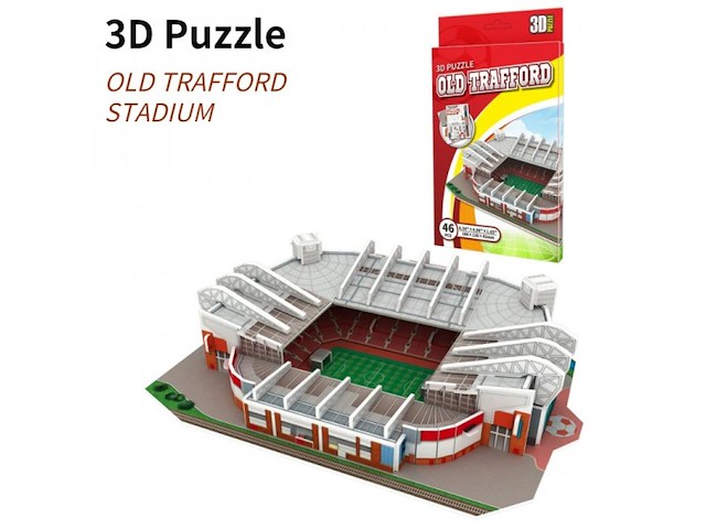 3D Puzzle Stadion, Old Trafford, Manchester United
