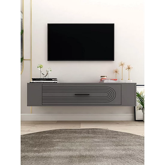 HANAH HOME TV POLICA RESTOL 3 ANTHRACITE