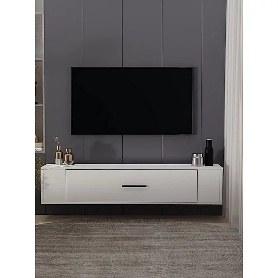 HANAH HOME TV POLICA RESTOS WHITE