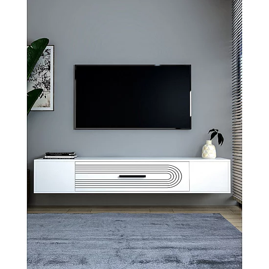 HANAH HOME TV POLICA KODAKS L3 WHITE CENA