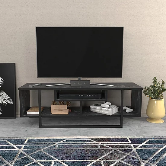 HANAH HOME TV POLICA ASAL 120 BLACK CENA