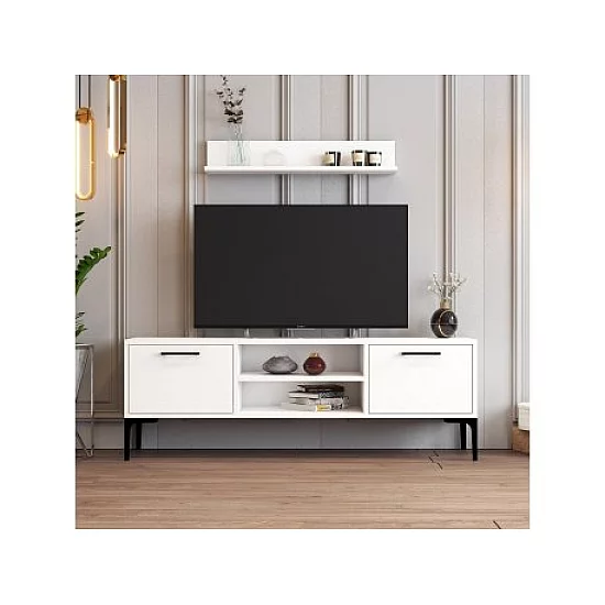 HANAH HOME TV POLICA RIGA WHITE CENA