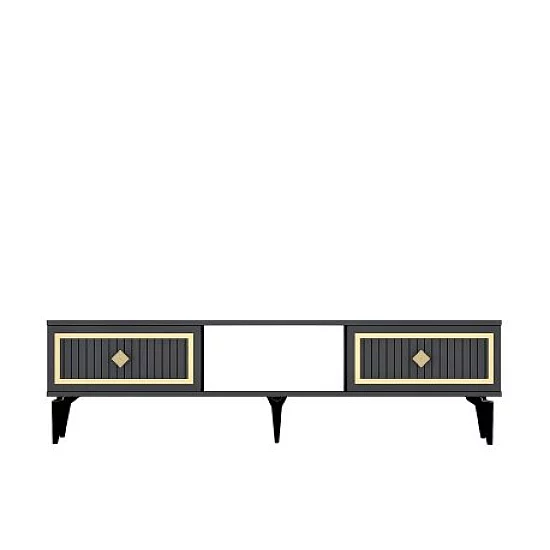 HANAH HOME TV POLICA NIL ANTHRACITE GOLD CENA