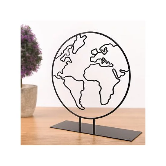 WALLXPERT DECORATIVE OBJECT FIGURA FOGLIA BLACK CENA