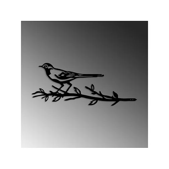 WALLXPERT DECORATIVE OBJECT FIGURA BIRD ON THE BRANCH 05 BLACK CENA