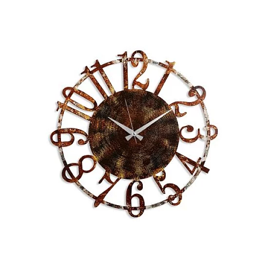 WALLXPERT DEKORATIVNI METALNI ZIDNI SAT METAL WALL CLOCK 15 2 CENA