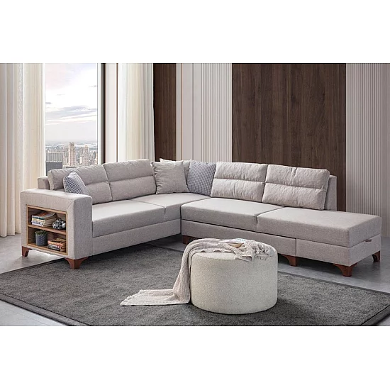 ATELIER DEL SOFA UGAONA GARNITURA TLOFT LEFT CREAM