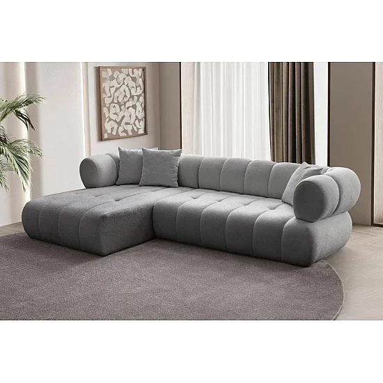 ATELIER DEL SOFA UGAONA GARNITURA PETRA LEFT GREY