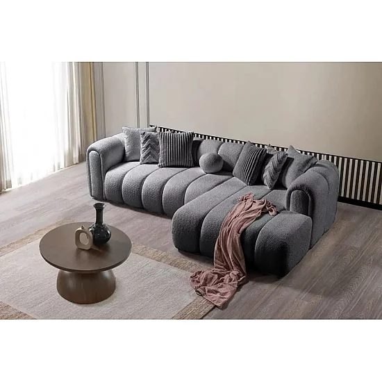ATELIER DEL SOFA UGAONA GARNITURA N LINE RIGHT DARK GREY