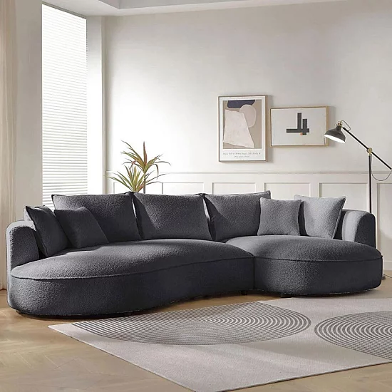 ATELIER DEL SOFA UGAONA GARNITURA VENEDIK RIGHT DARK GREY