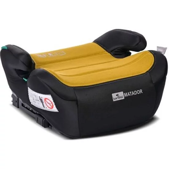 LORELLI BERTONI AUTOSEDIŠTE MATADOR ISOFIX 125-150CM CRNO ŽUTO CENA