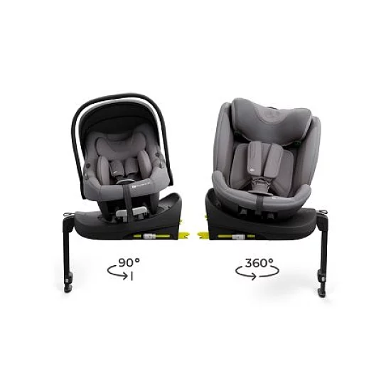 KINDERKRAFT SET AUTO SEDIŠTA I-LITE I-FIX ENDURA SAFE SA ISOFIX BAZOM BLACK GREY CENA