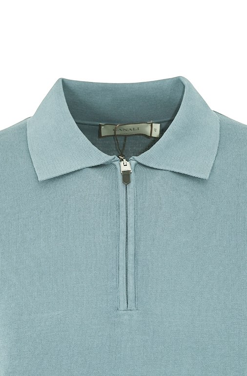 Svetloplava muška polo majica MK02459C0454