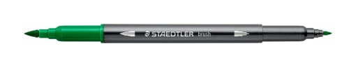 Dvostrani akvarel flomaster STAEDTLER 5 green