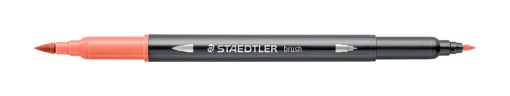 Dvostrani akvarel flomaster STAEDTLER 222 salmon