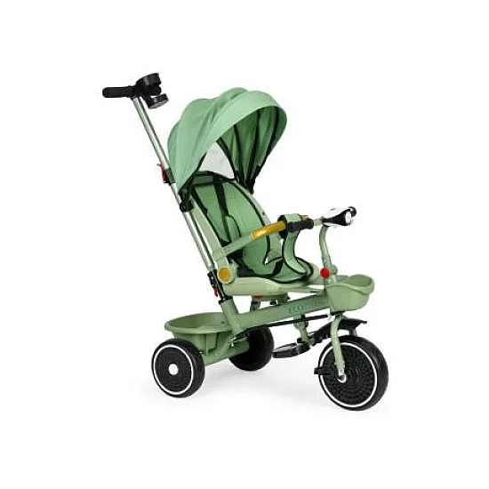 ECO TOYS 2U1 TRICIKL SA ROTIRAJUIM SEDISTEM I SKLOPIVOM TENDOM GREEN, ECOTOYS CENA
