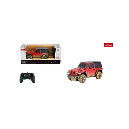 RASTAR AUTO R/C 1:24 JEEP WRANGLER MUDDY VERSION 53/79500-4
