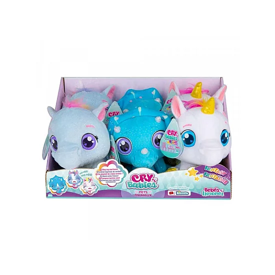 CRYBABIES PLUSH PETS ASST CENA