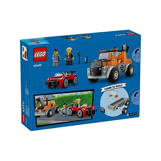 LEGO ŠLEPER I POPRAVKA SPORTSKIH AUTOMOBILA (60435) CENA