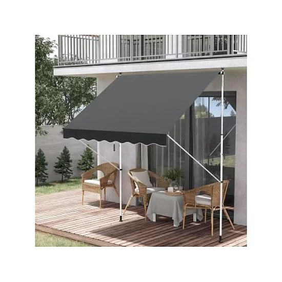 MULTIGARDEN TENDA ZA TERASU I BALKON SA PODEŠAVANJEM VISINE 3X1.2M GRAY CENA