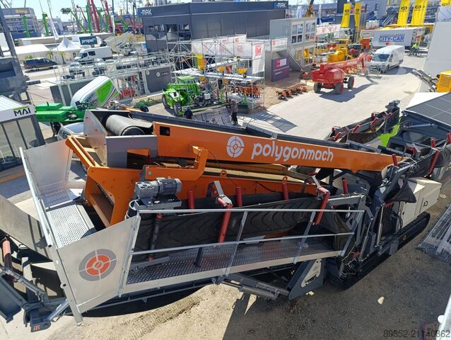 Oprema za drobljenje
Polygonmach PTV800 track mounted vertical shaft impactor