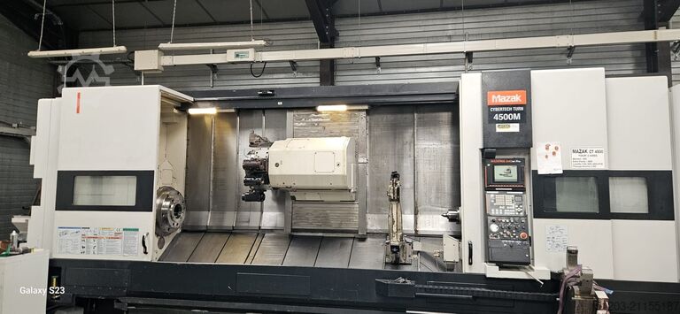 CNC strug
MAZAK CYBERTECH 4500 M