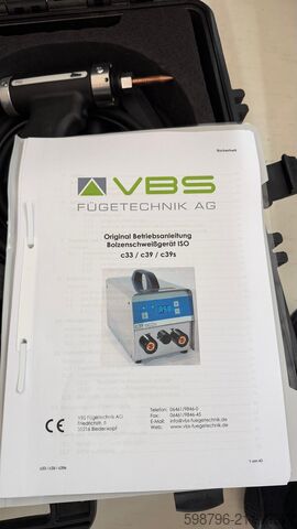 Aparat za zavarivanje
VBS Fügetechnik AG C33 Impulsschweißgerät - 33.000 μF