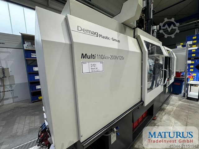 Mašina za brizganje plastike
Demag Ergotech Multi 110/470-200h/120v
