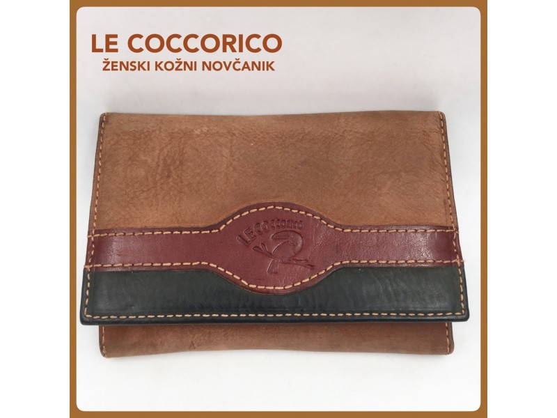 LE COCCORICO, Italy - ŽENSKI KOŽNI NOVČANIK