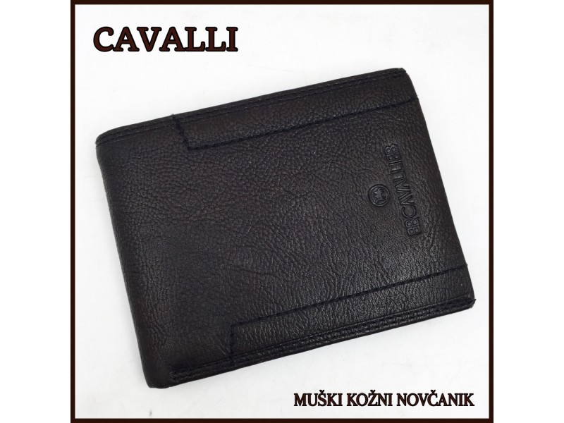 CAVALLI - MUŠKI KOŽNI NOVČANIK