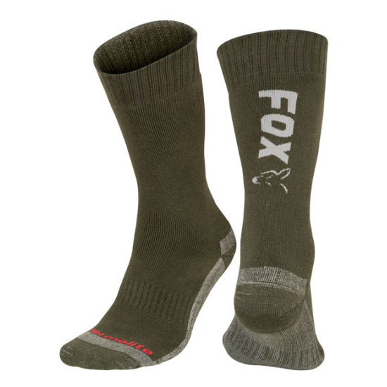 FOX ČARAPE GREEN/SILVER THERMO 44-47